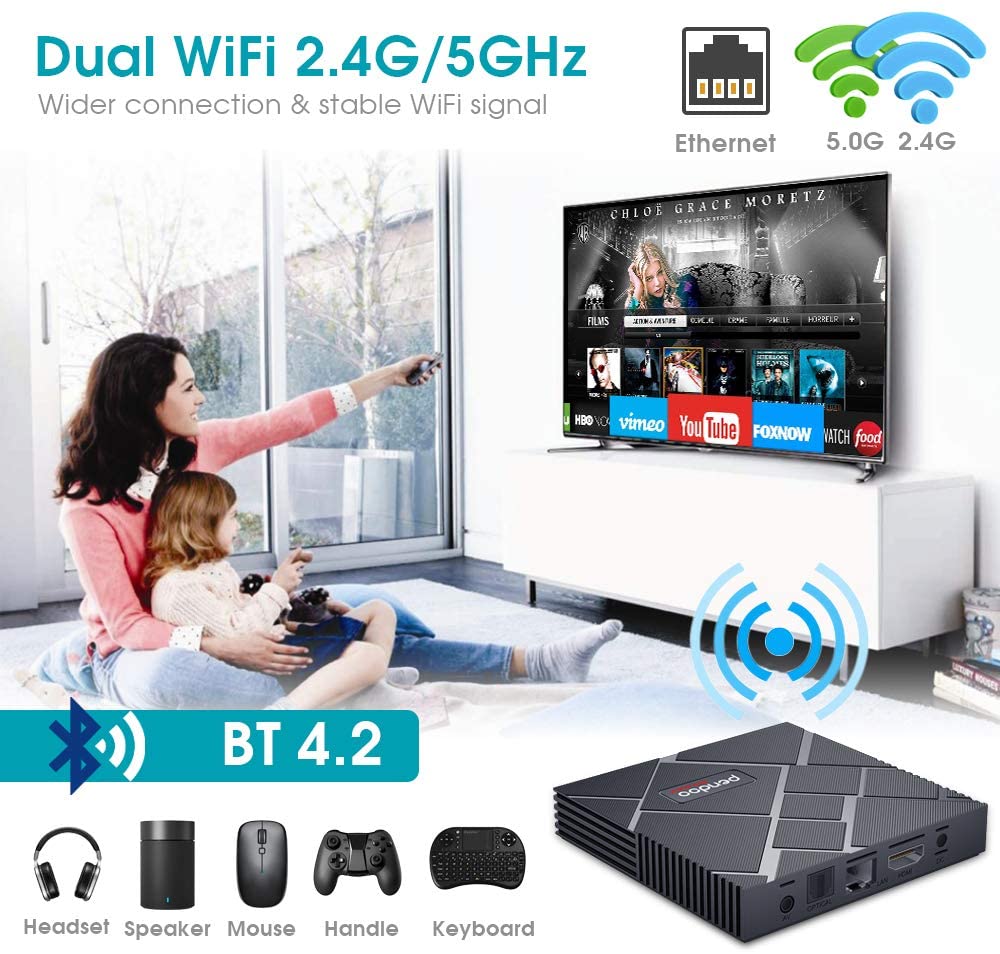 PENDOO X10 MAX android 9.0 TV BOX | Opiniones 2022