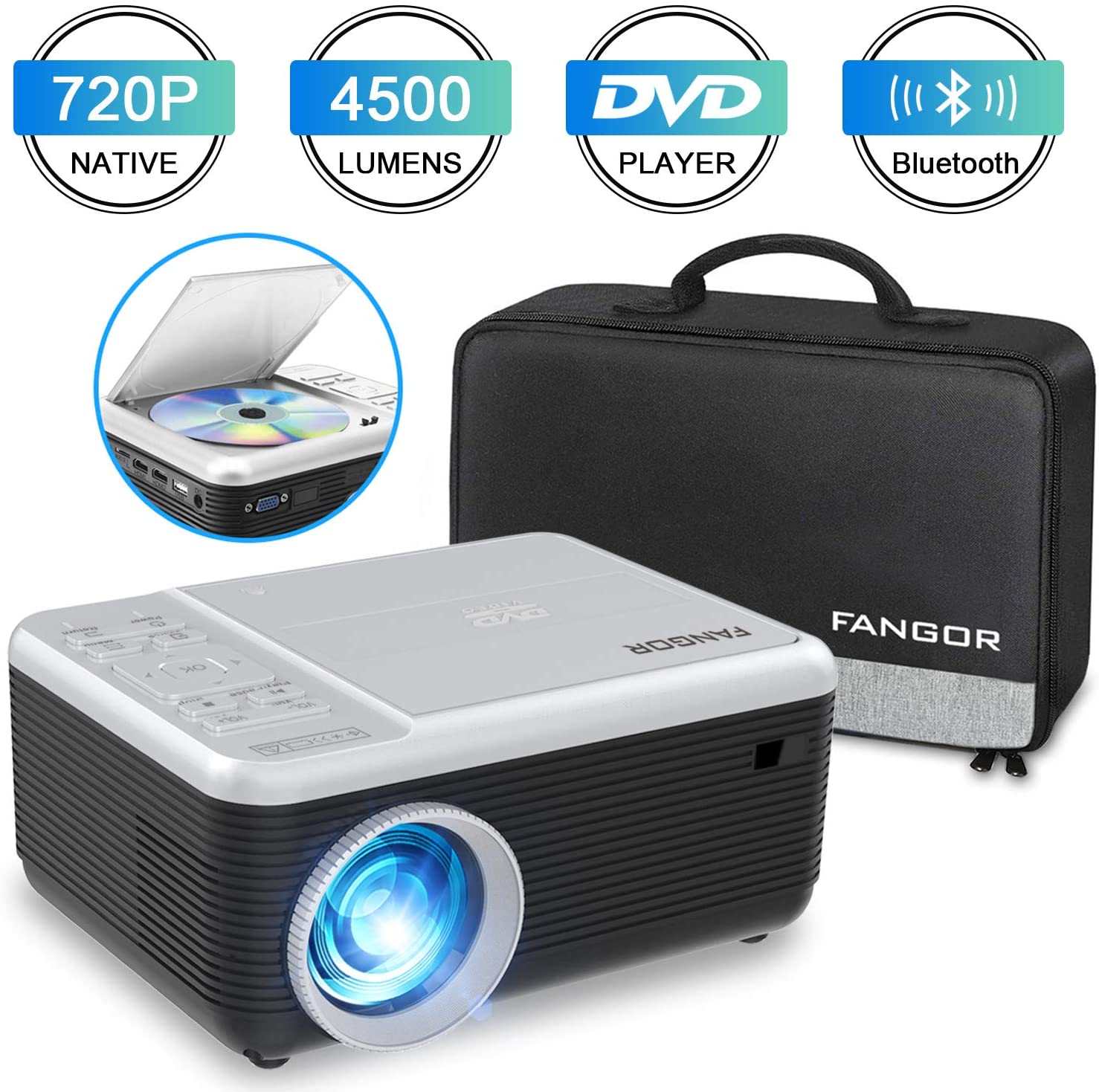 Proyectores Fangor | OPINIONES & CARACTERÍSTICAS 2022 ️